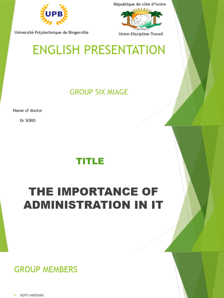 English Presentation | PDF | Computer Security | Security