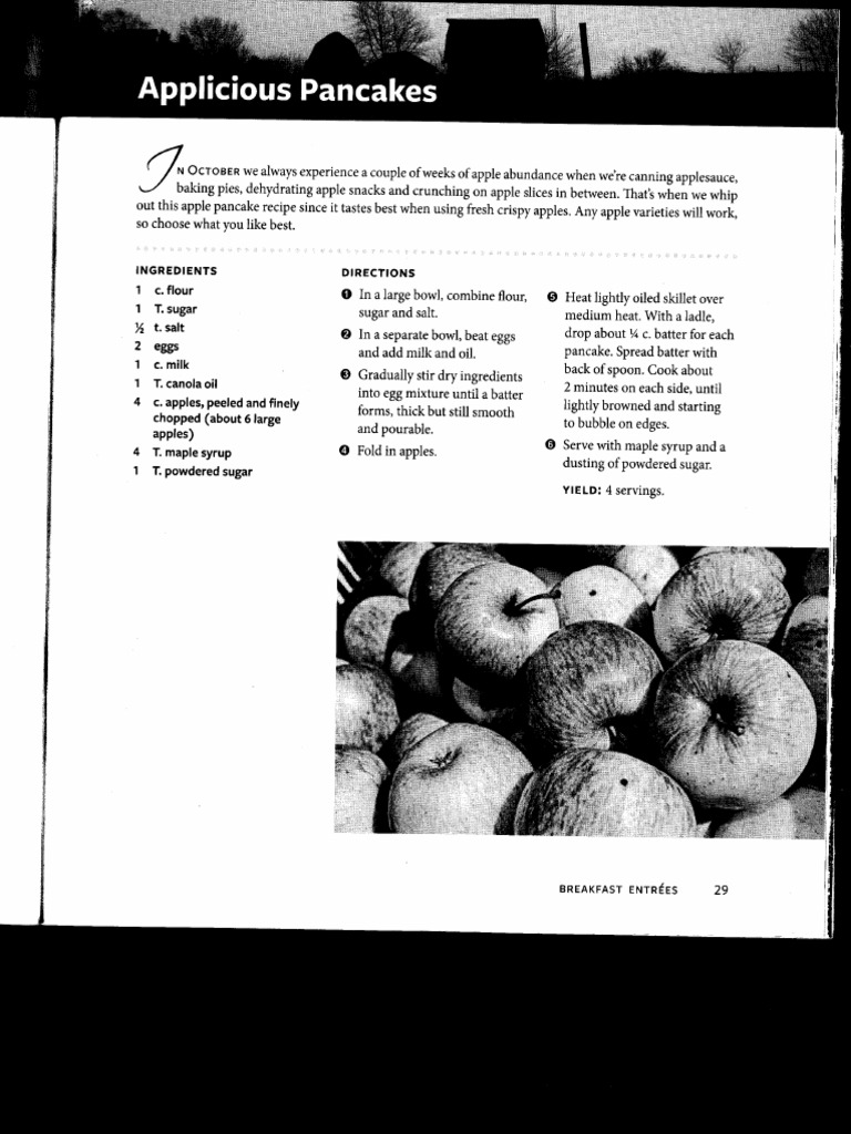 Applicious Pancakes | PDF