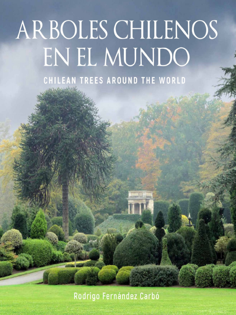 Árboles Chilenos: Un Viaje Global | PDF | Multimedia | Diseño de libro