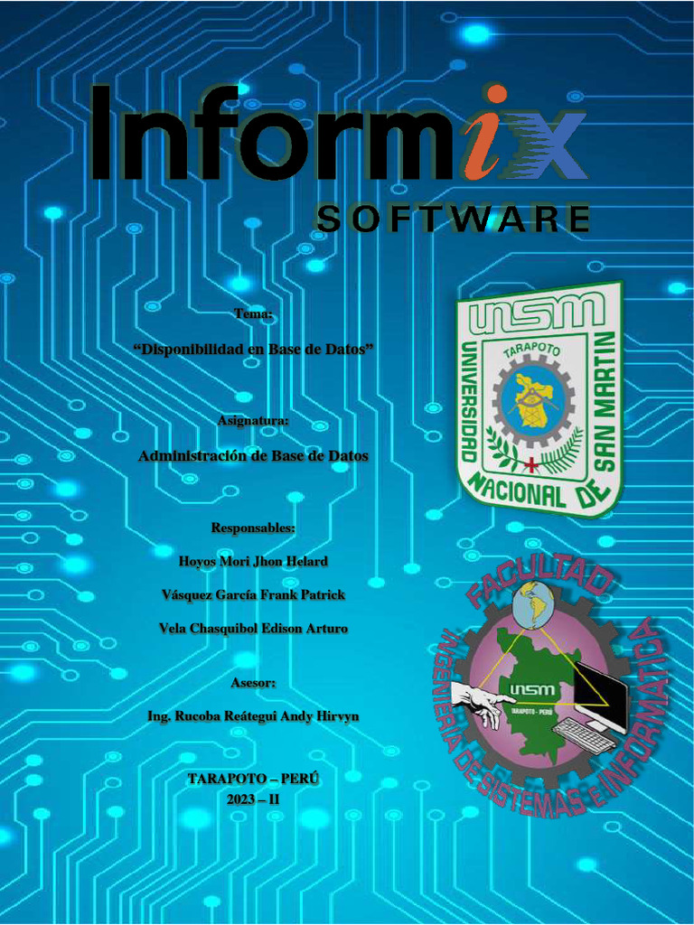 Disponibilidad en Bases de Datos | PDF | Apoyo | Bases de datos