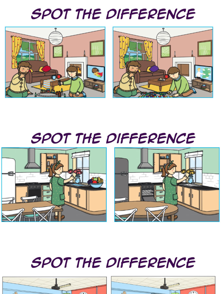 Spot The Difference | PDF