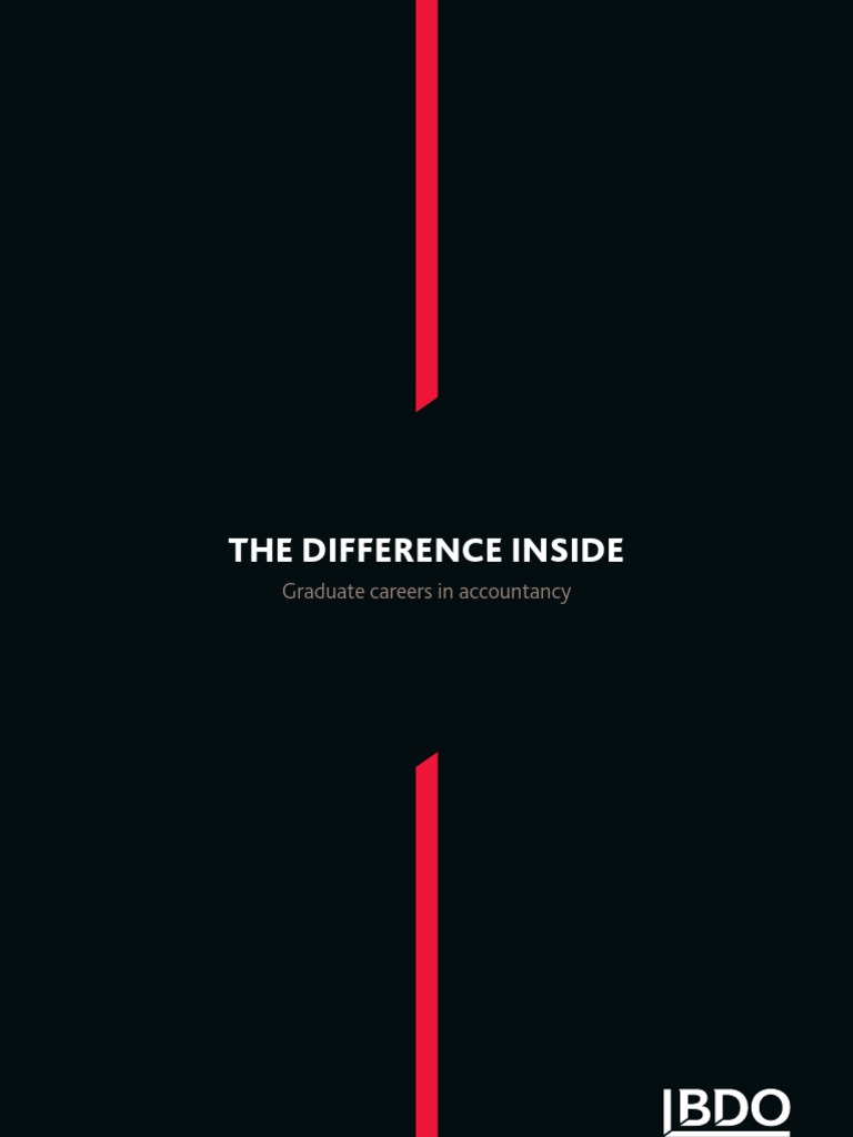 BDO Graduate Recruitment Brochure | PDF | Internship | Job Hunting