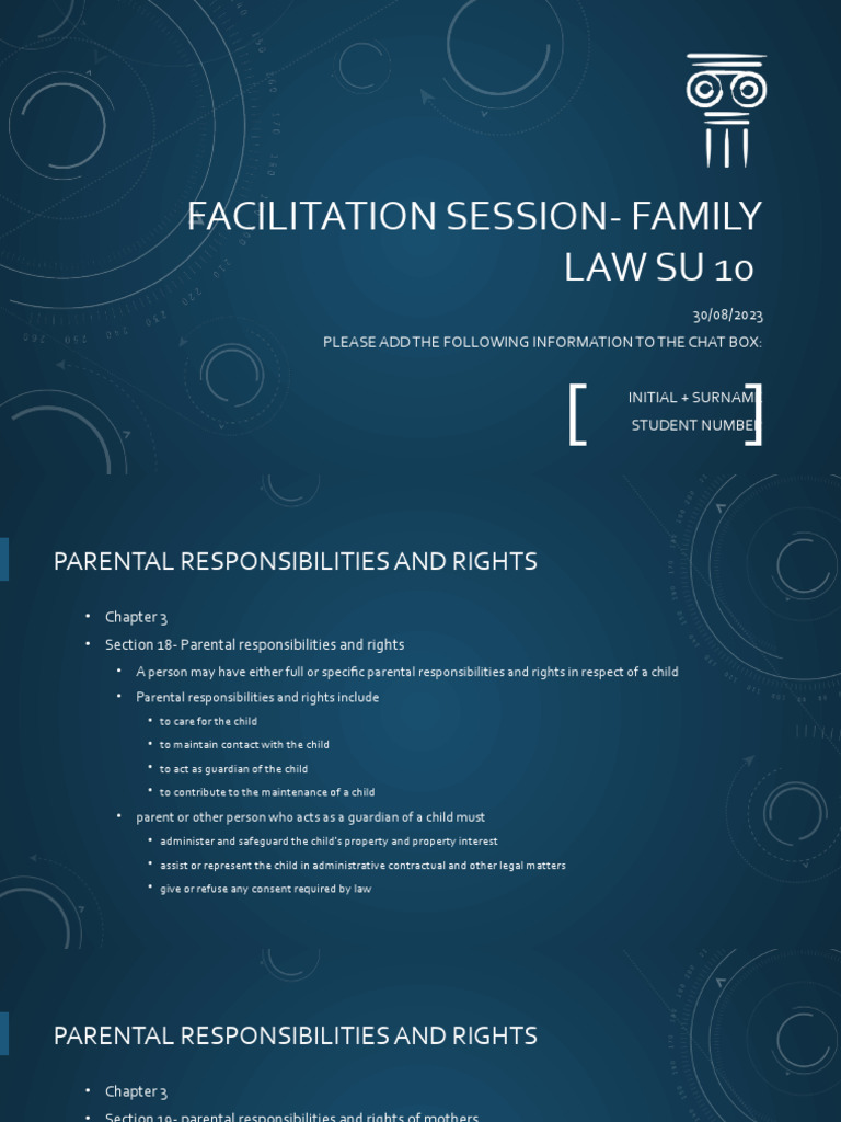 30 Aug Facilitation | PDF | Legal Guardian | Opinion