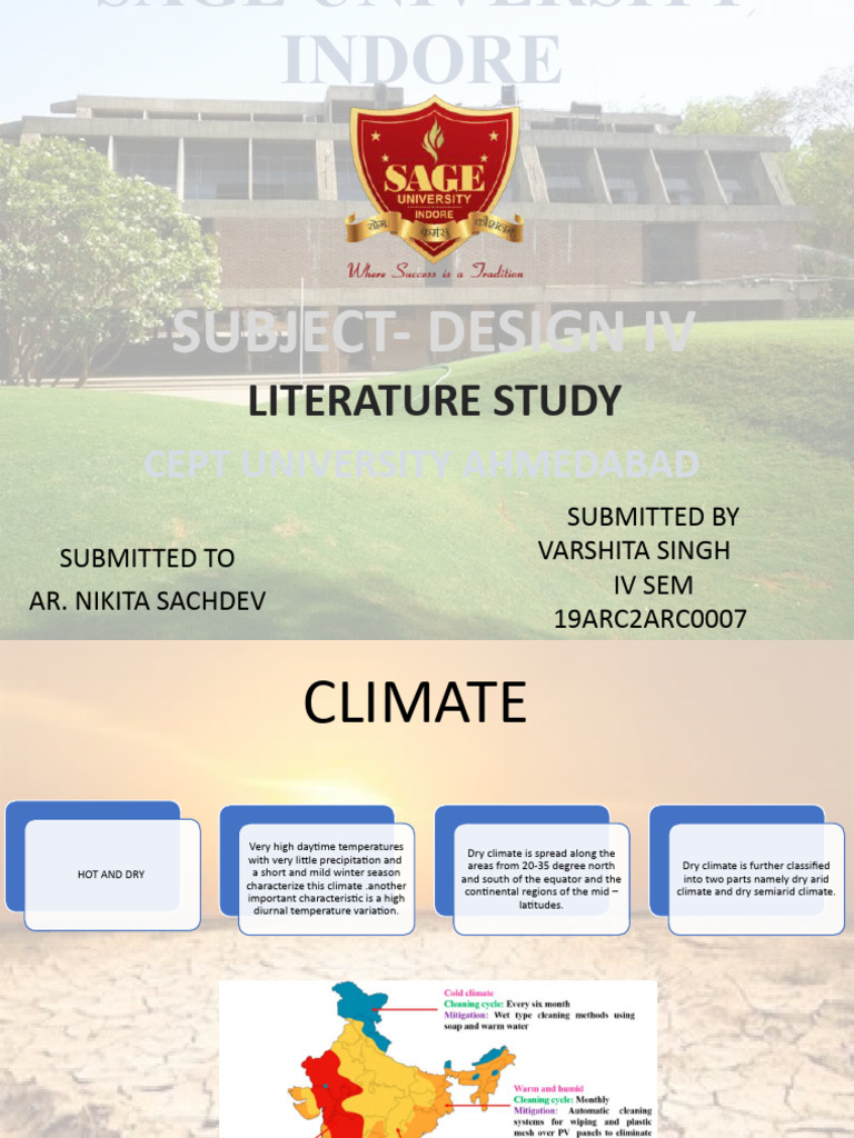 Design Litrature Study | PDF | Building | Building Engineering