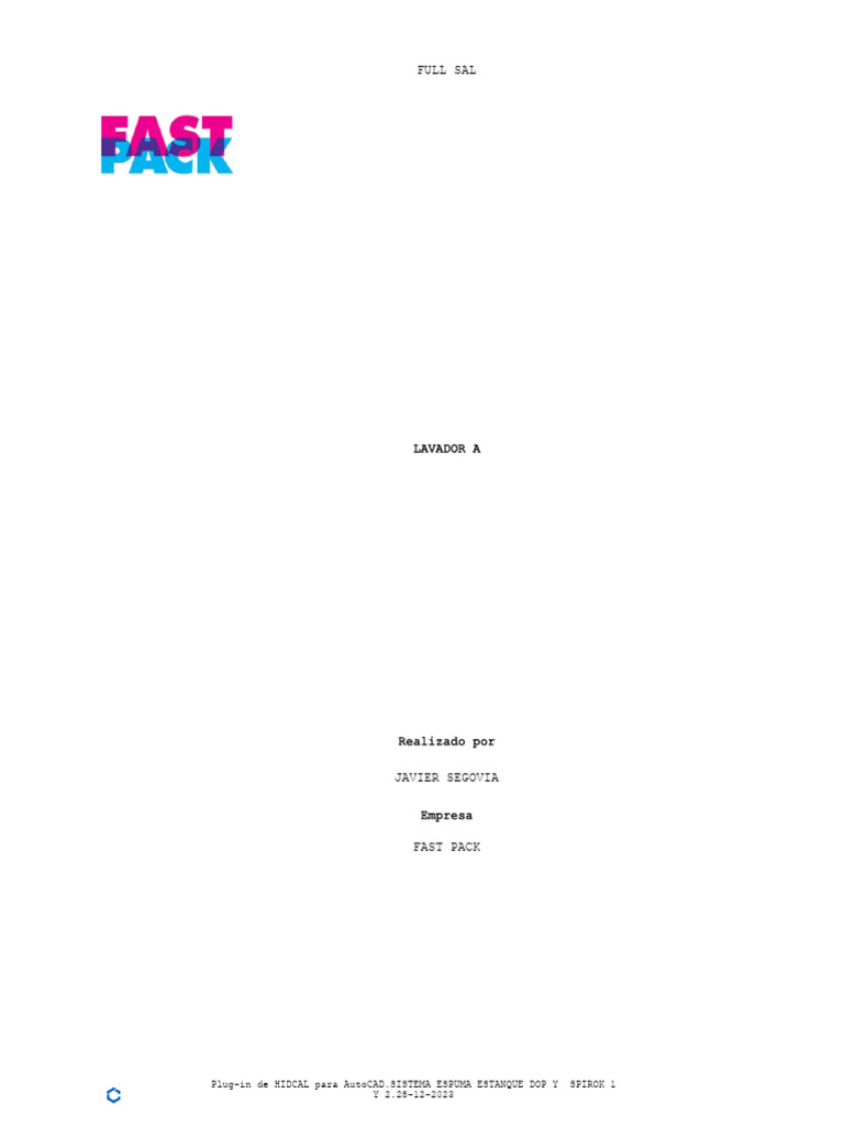 SISTEMA ESPUMA ESTANQUE DOP Y SPIROK 1 Y 2-Courier-9-Español | PDF ...