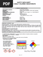 Cobalt Octoate 12%, - MSDS | PDF | Toxicity | Dangerous Goods