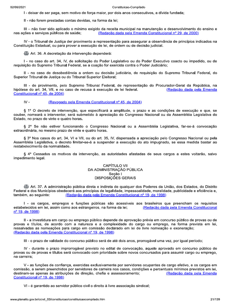 Artigo 37 A 41 | PDF