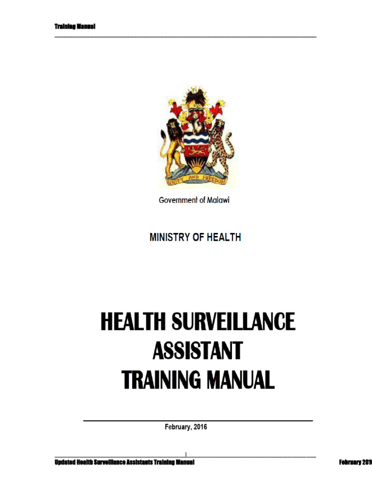 HSA Training Manual Final Copy 31-3-16 | PDF | Health Care | Preventive ...