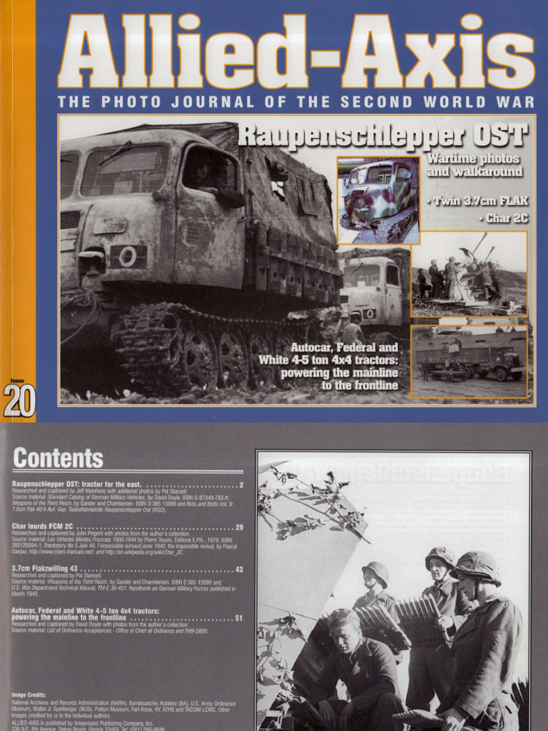 Allied Axis-Vol 20 | PDF
