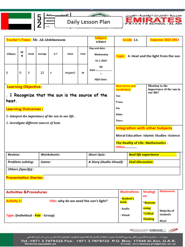 Science G 1 L.P 11 | PDF | Learning | Educational Technology
