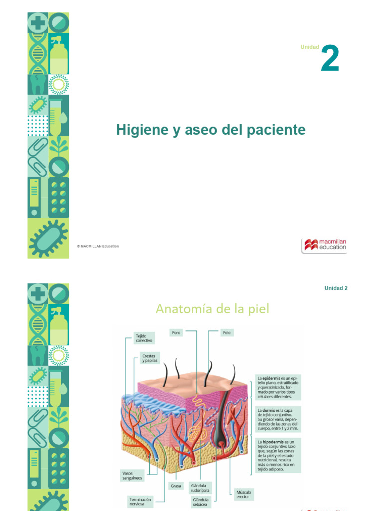 Higiene y Aseo Del Paciente | PDF | Higiene | Piel