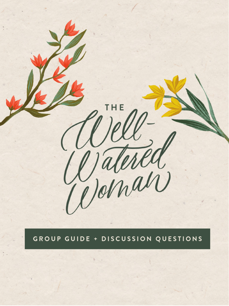 Well-Watered Women - Book Club Leader Guide | PDF | Jesus | Truth