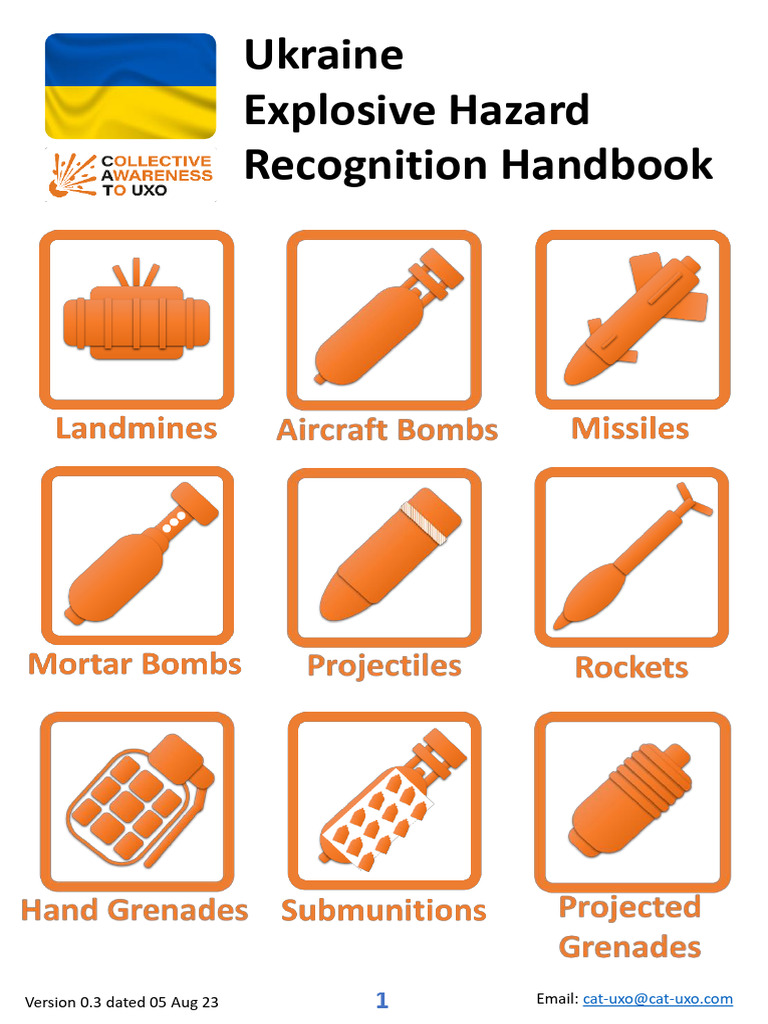 Ukraine Explosive Hazard Recognition Handbook | Download Free PDF ...