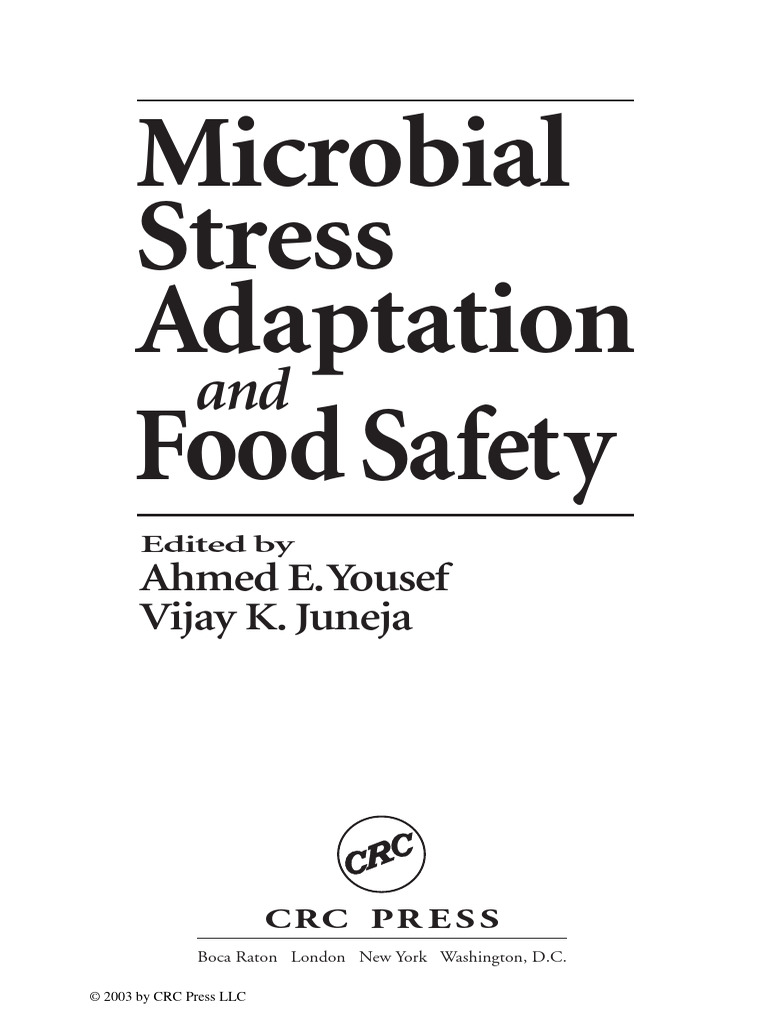 Microbial Stress Adaptation and Food Safety | Download Free PDF ...