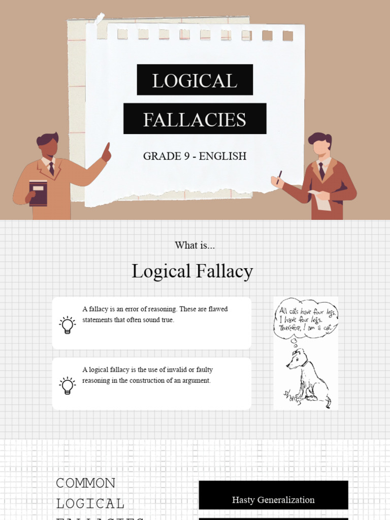 Logical Fallacies | PDF | Fallacy | Argument