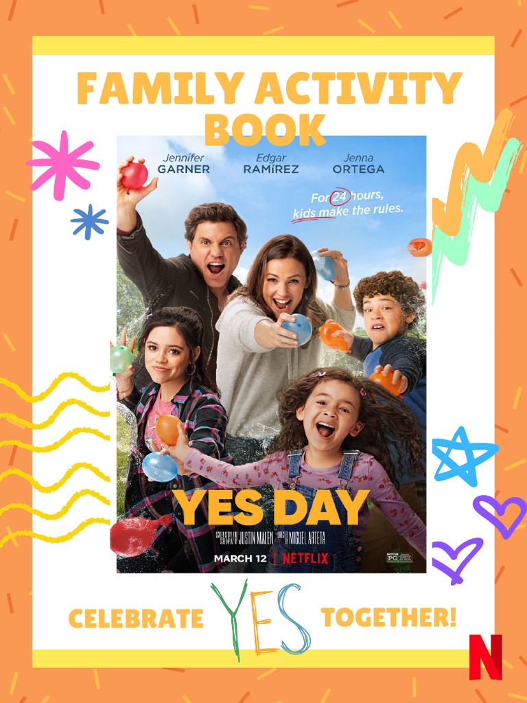 YES DAY Family Activity Kit. | Download Free PDF | Foods | Cuisine