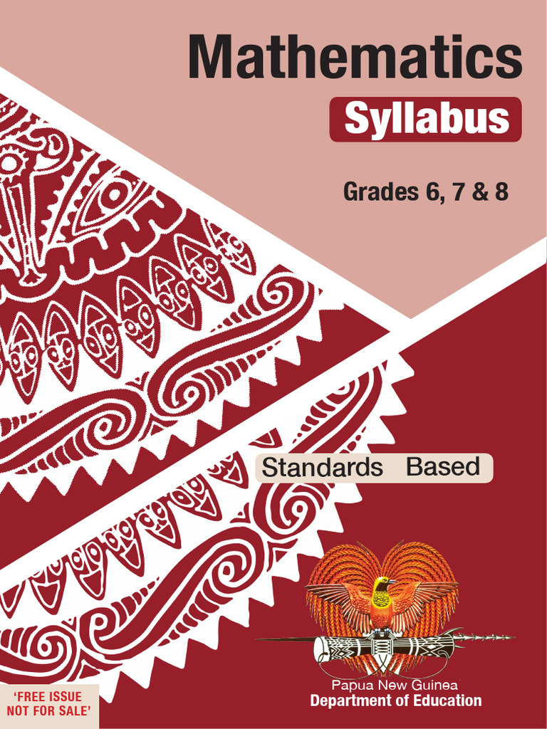 SP Mathematics Syllabus | PDF | Area | Teachers