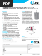 Fig. 82 Standard Short Spring Hangers Type: A, B, C, D, E, F, G Fig. C ...