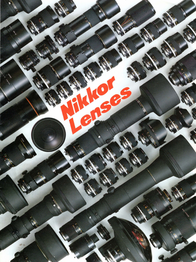 Nikkor Lenses: A Legacy of Innovation | PDF | Camera Lens | Zoom Lens