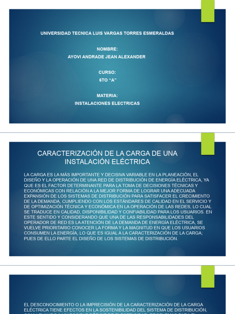 Insta Laci Ones | PDF | Ingenieria Eléctrica | Energia electrica