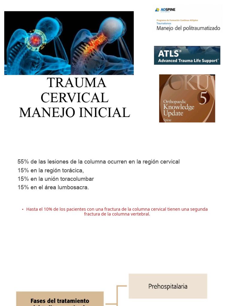 Trauma Cervical | PDF