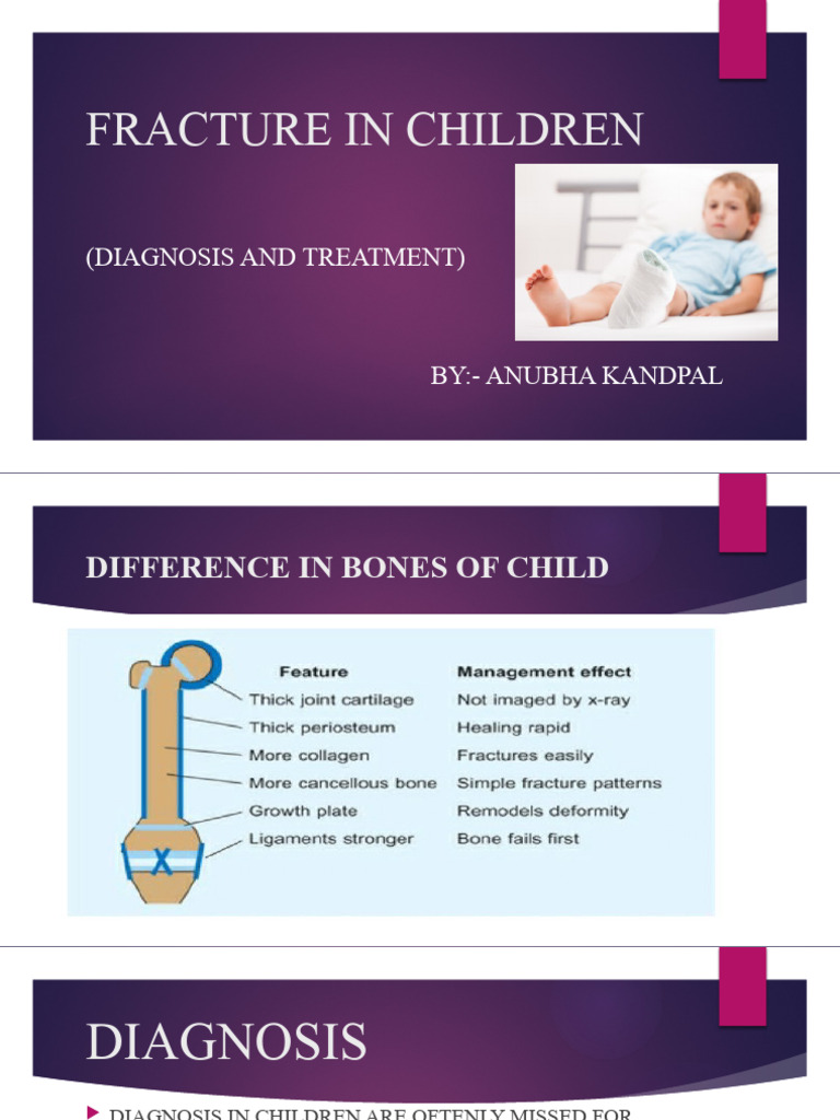 Fracture in Children | PDF | Causes Of Death | Medical Specialties