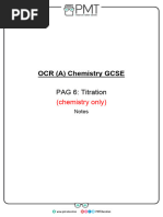 Neutralisation Practical | PDF | Titration | Chemistry