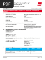 Ficha de Seguridad Silica Gel | PDF | Toxicidad | Residuos