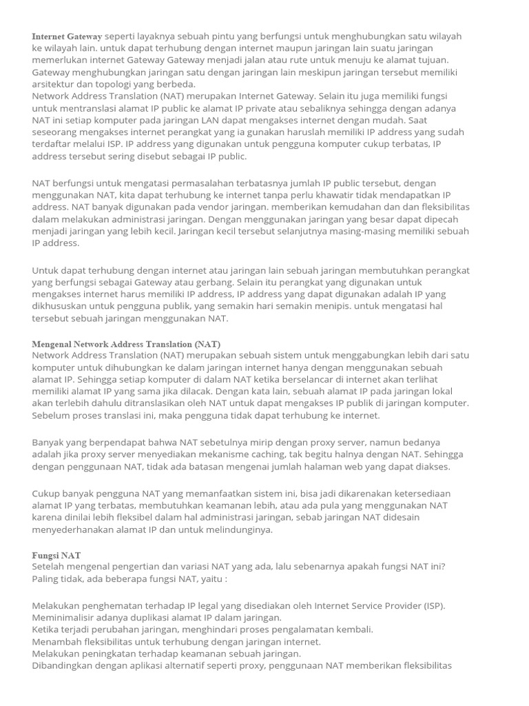 Aij Internet Gateway | PDF