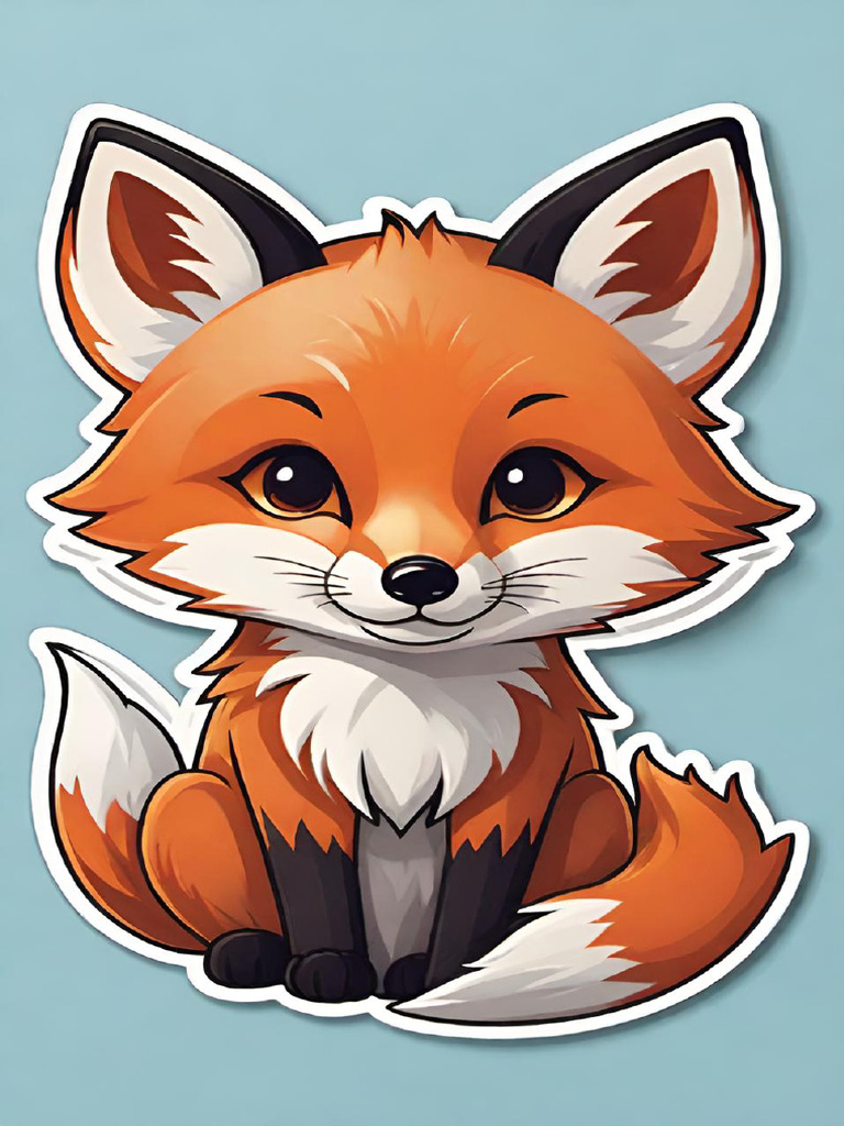 Dream Fox Sticker | PDF