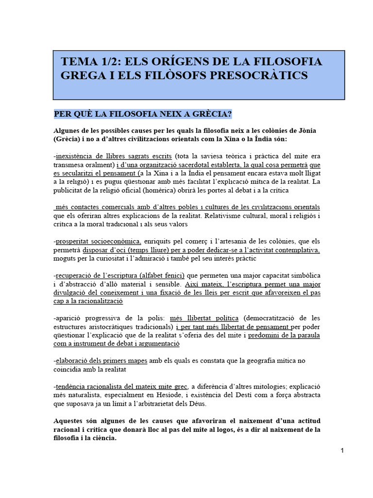 Filo 1 | PDF