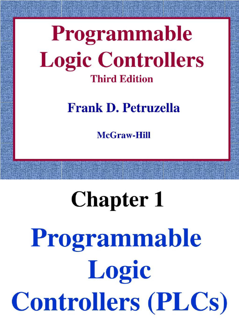 Chapter 1 PLC Petruzella | PDF