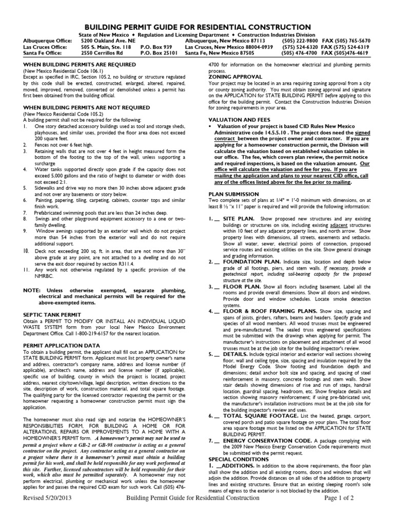 BLDG RES GUIDE JRR 03 09 12 | PDF | Plumbing | Building Code