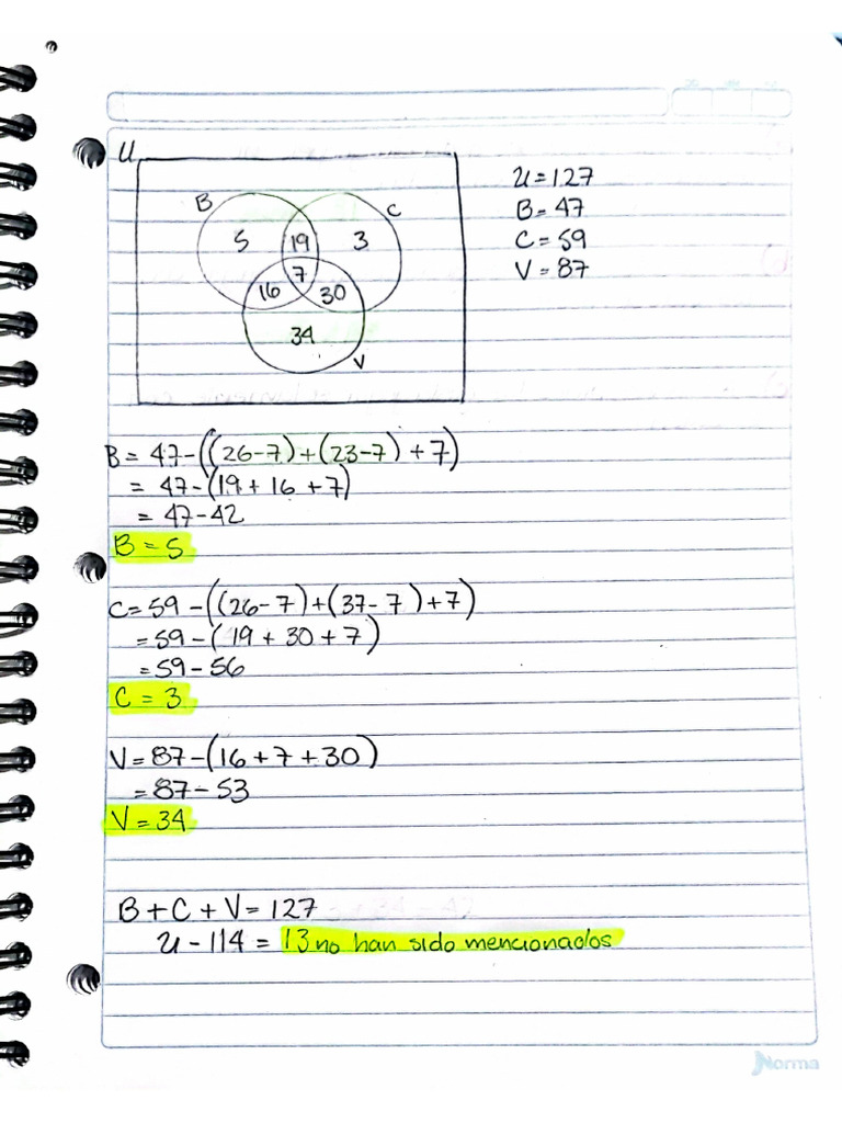 Hoja de Practica 1 - Diagramas de Venn - Euler | PDF