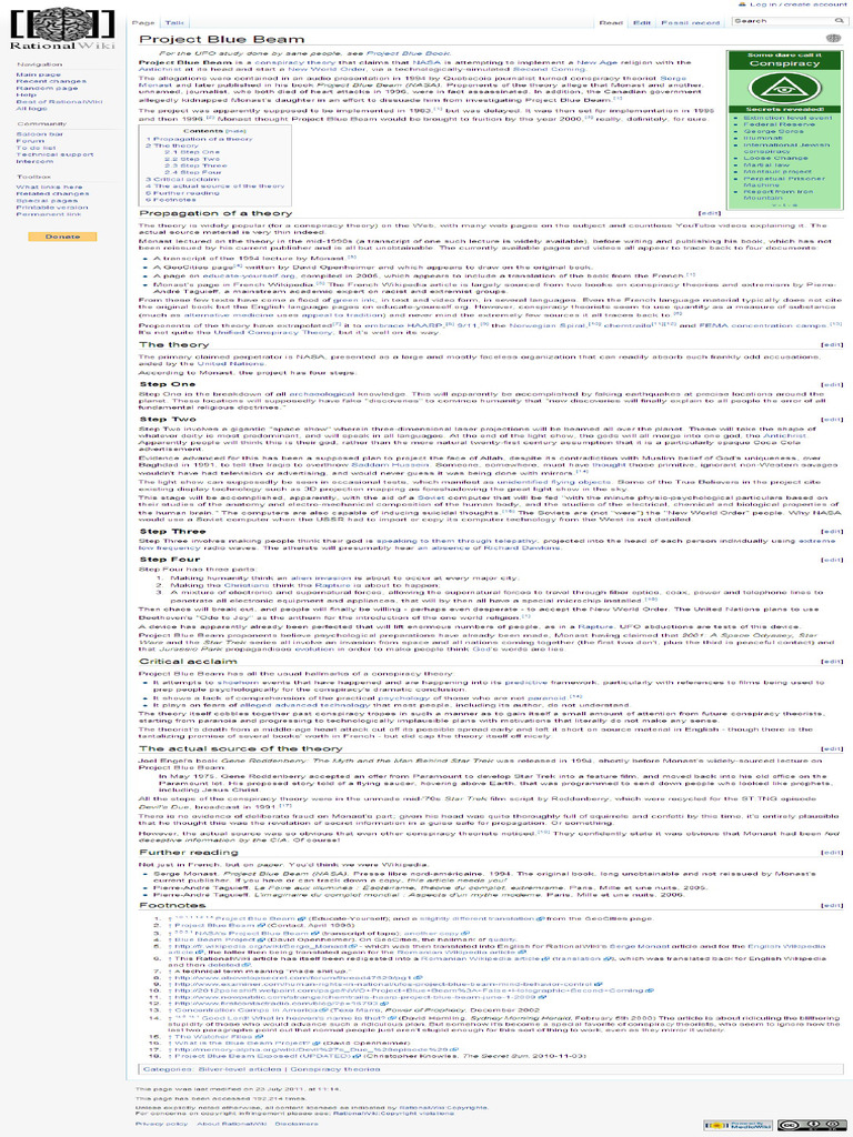 Project Blue Beam | PDF