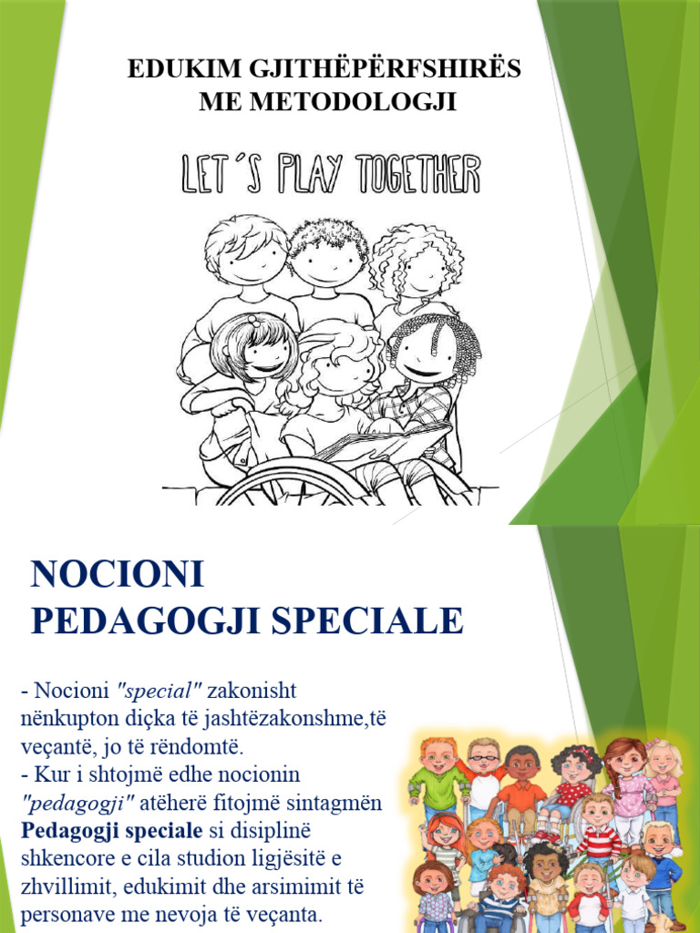 Edukimi Gjitheperfshires | PDF