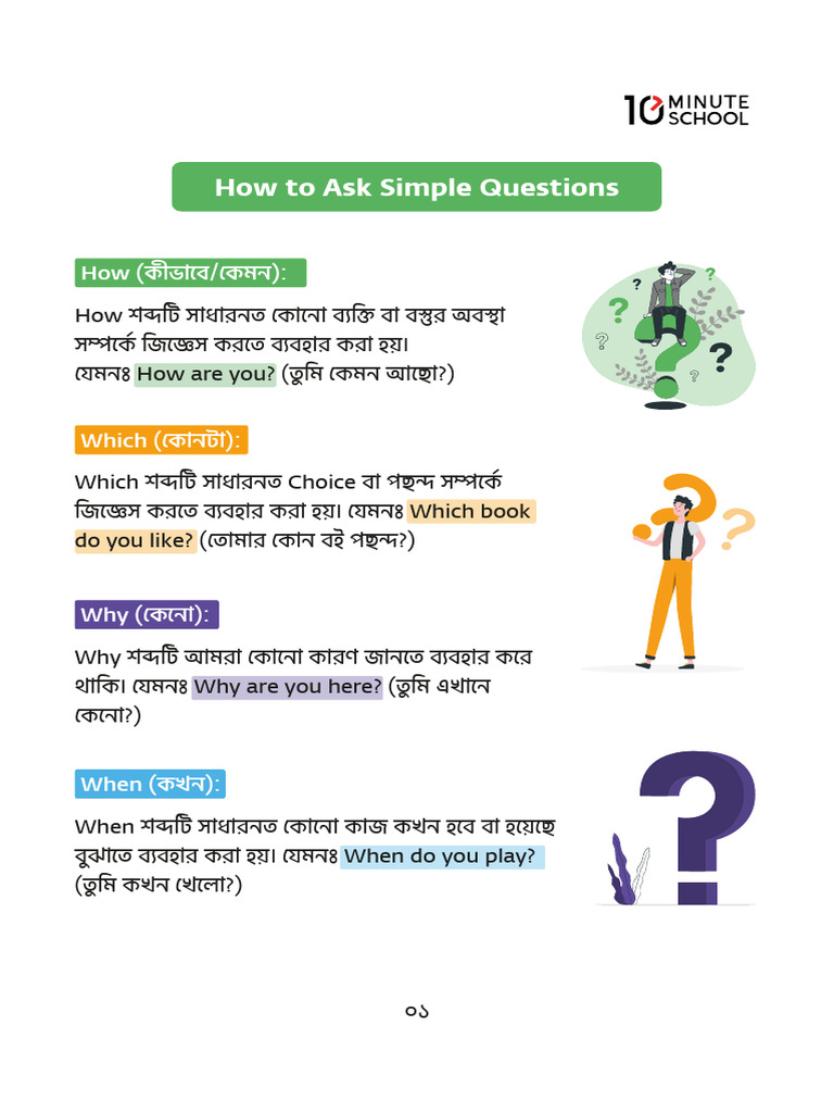 How to Ask Simple Questions | PDF