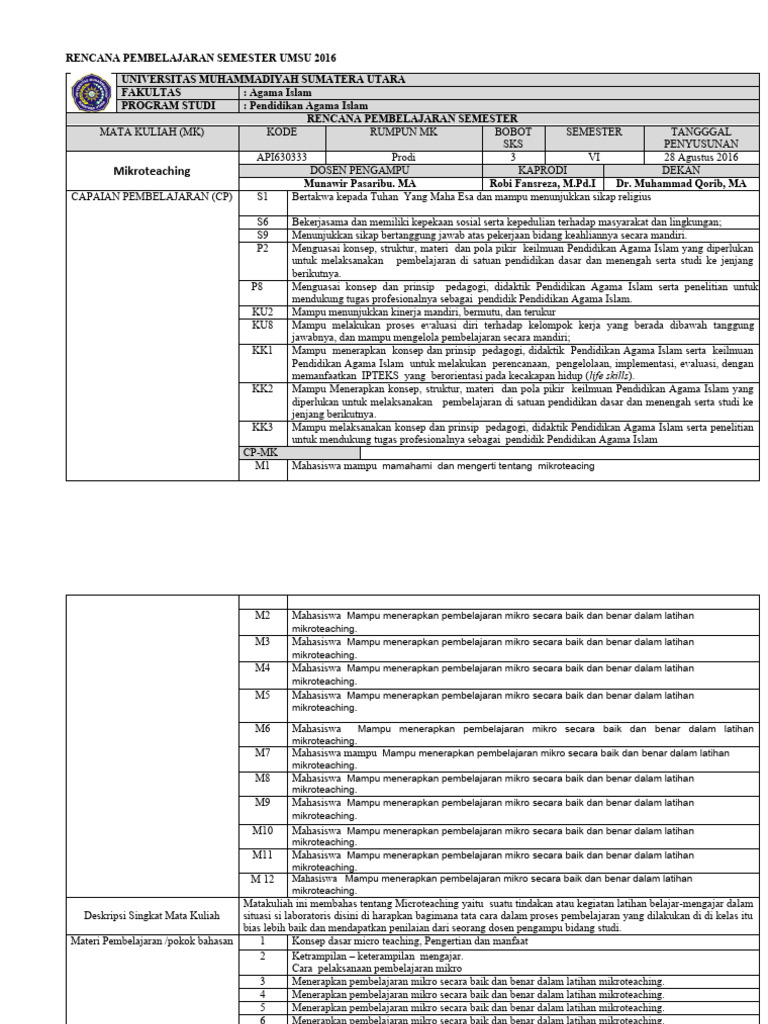 RPS Microteaching | PDF