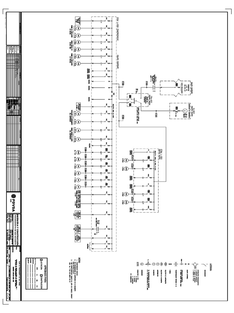 Diagrama Unifilar Área 500 | PDF