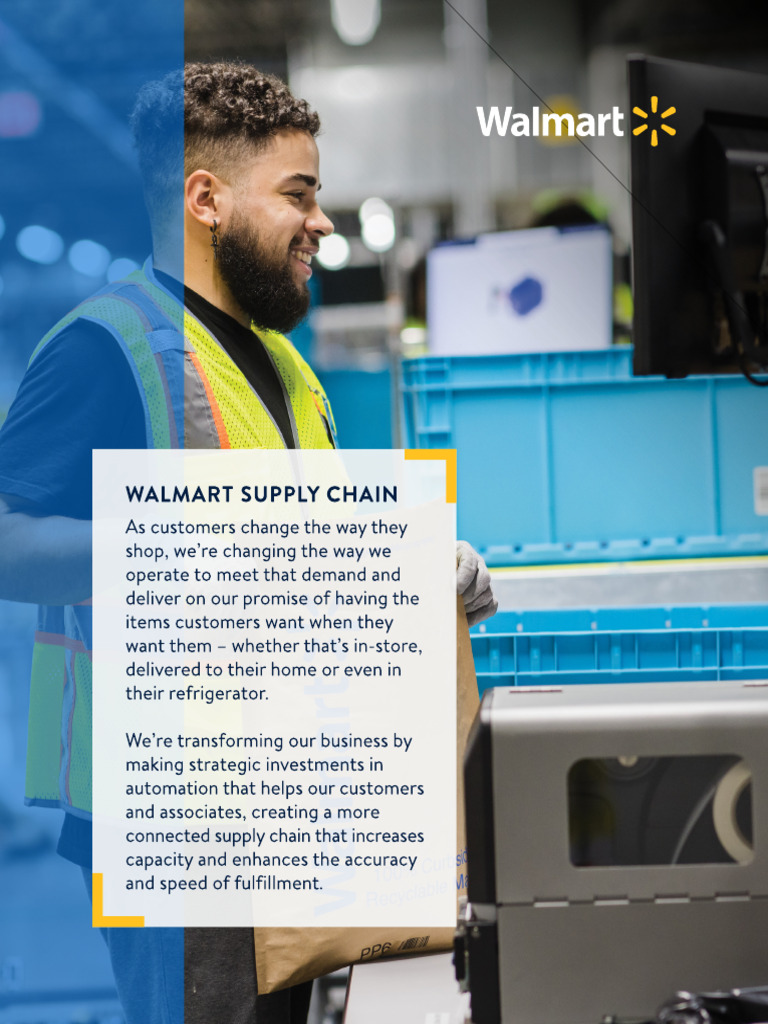 Walmart Supply Chain Fact Sheet | PDF