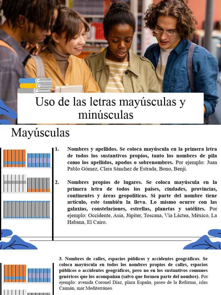 Uso de Mayúsculas y Minúsculas | PDF | Caso de carta