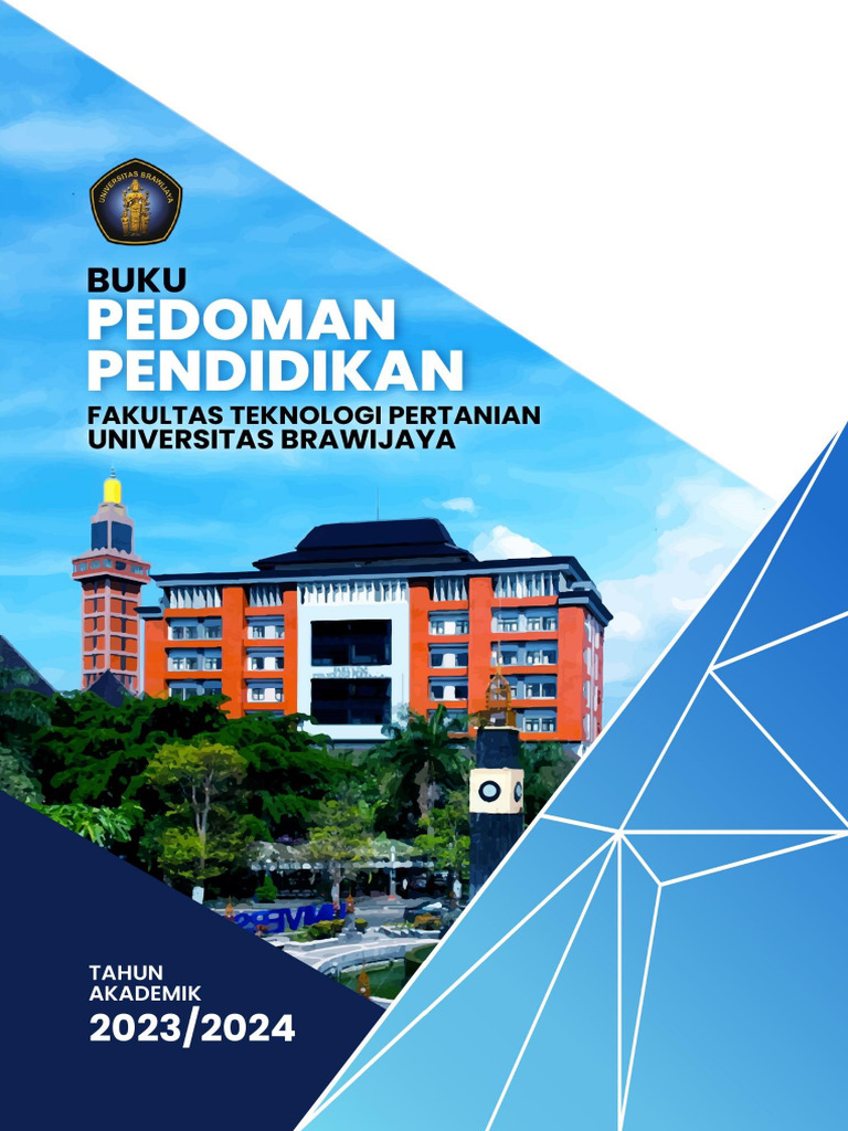 Buku Pedoman Pendidikan FTP UB 2023-2024 | PDF