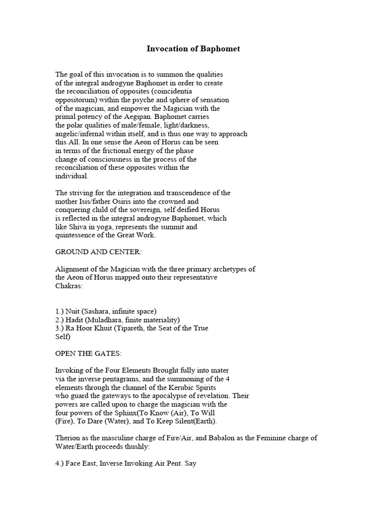 Baph Pdf Esotericism Religious Belief And Doctrine