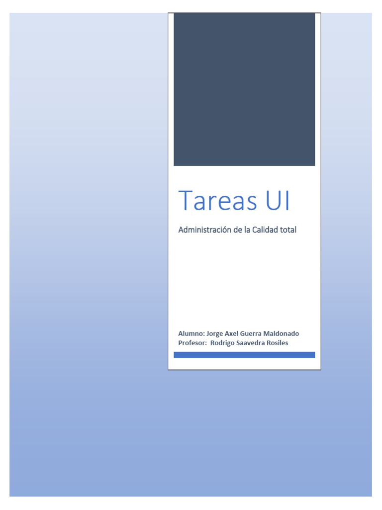Tarea UI | PDF | Outsourcing | Escritura