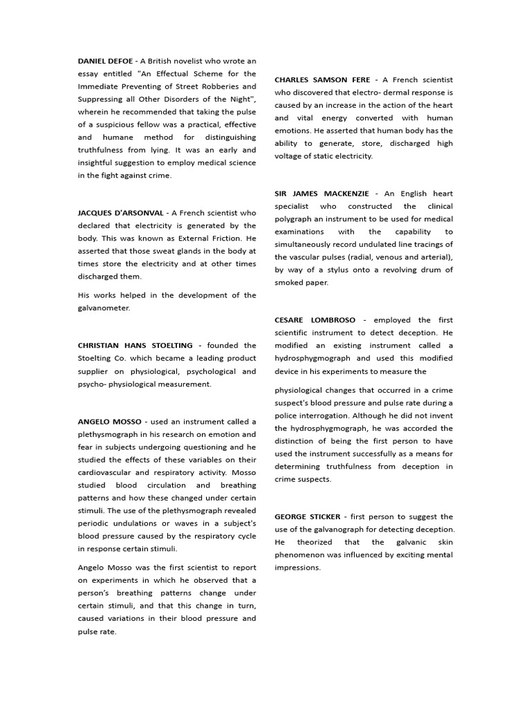 Lie Detection | PDF | Polygraph Lie Detection | PDF | Polygraph