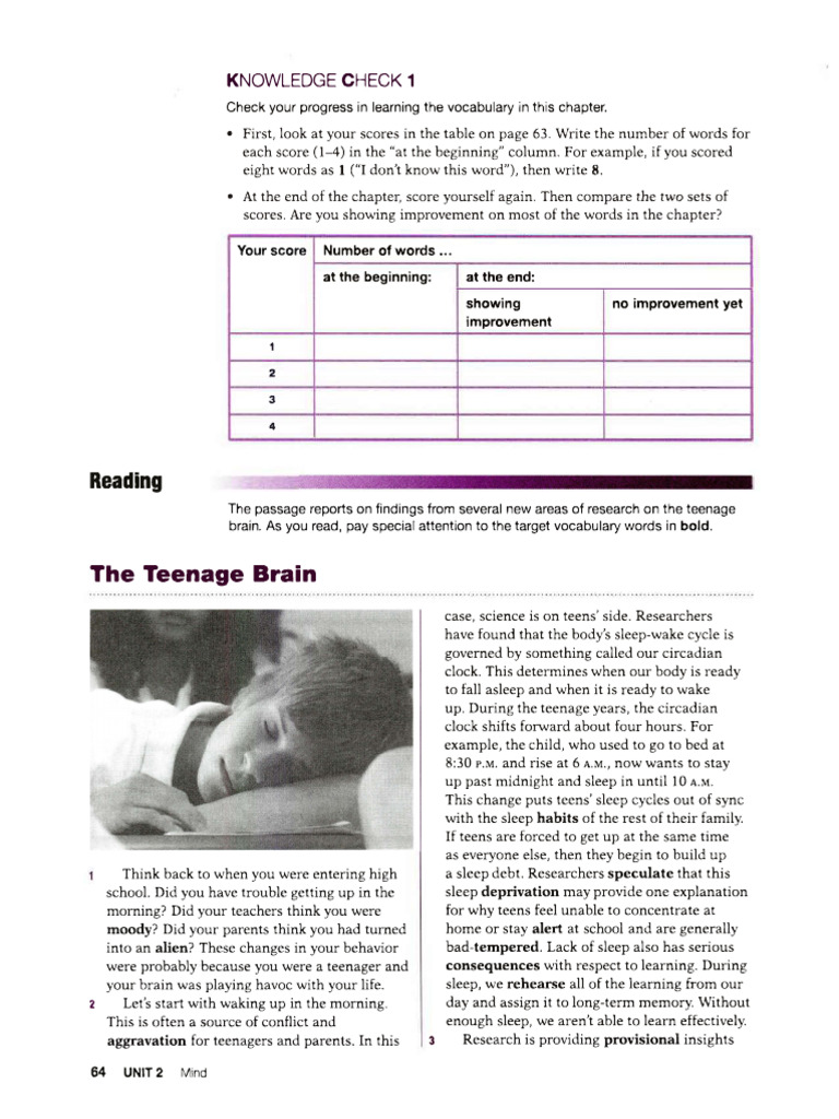 The Teenage Brain - Text | PDF