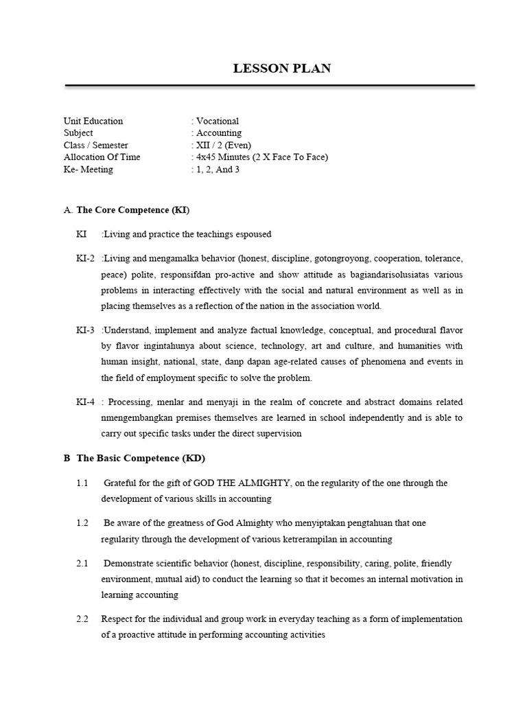 Lesson Plan 1 | PDF | Value Added Tax | Taxes