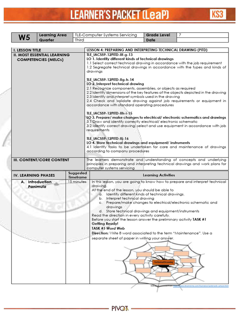 Tle Ict Cy W5 | PDF | Technical Drawing | Series And Parallel Circuits