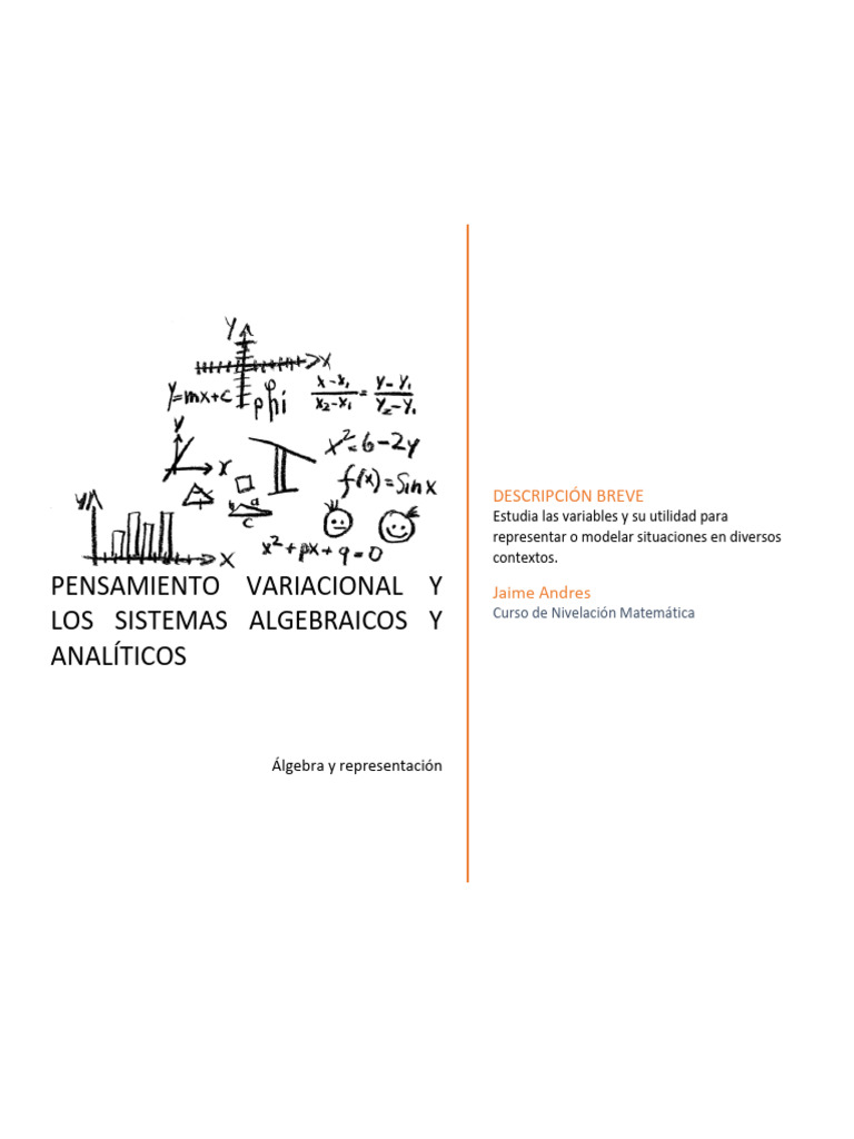 Variables y Expresiones Algebraicas | PDF | Multiplicación | Sustracción