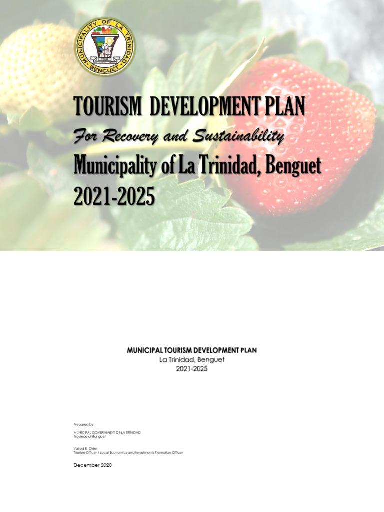 Tourism Development Plan 2021-2025 (Draft 1-Val) | PDF